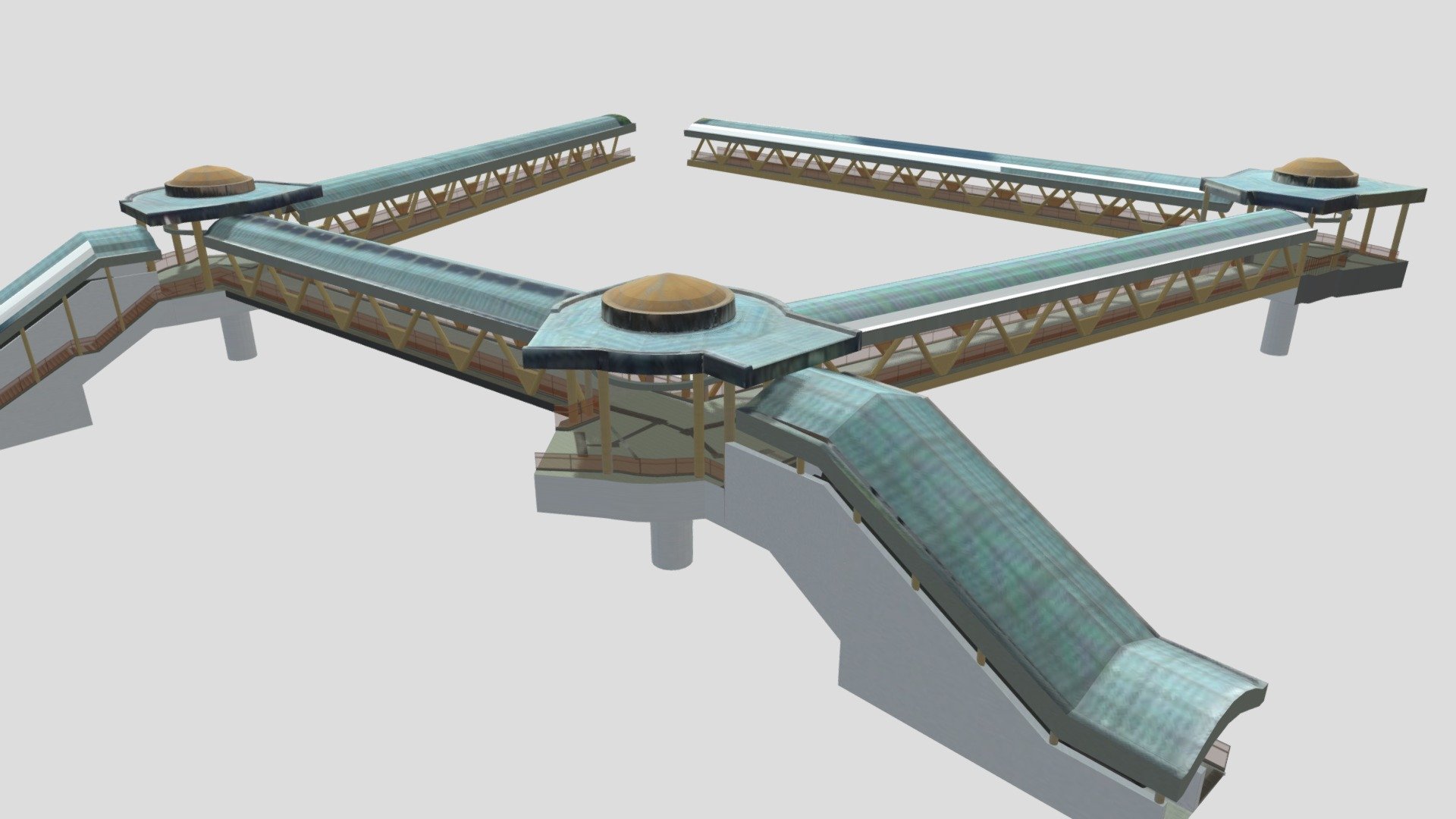 Siu Sai Wan - Bridge I337112105503063A0 - Download Free 3D model by ...