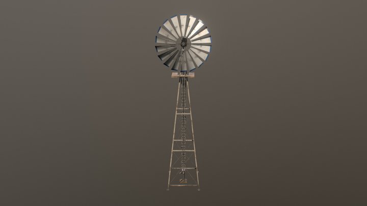 Windpump 3D models - Sketchfab