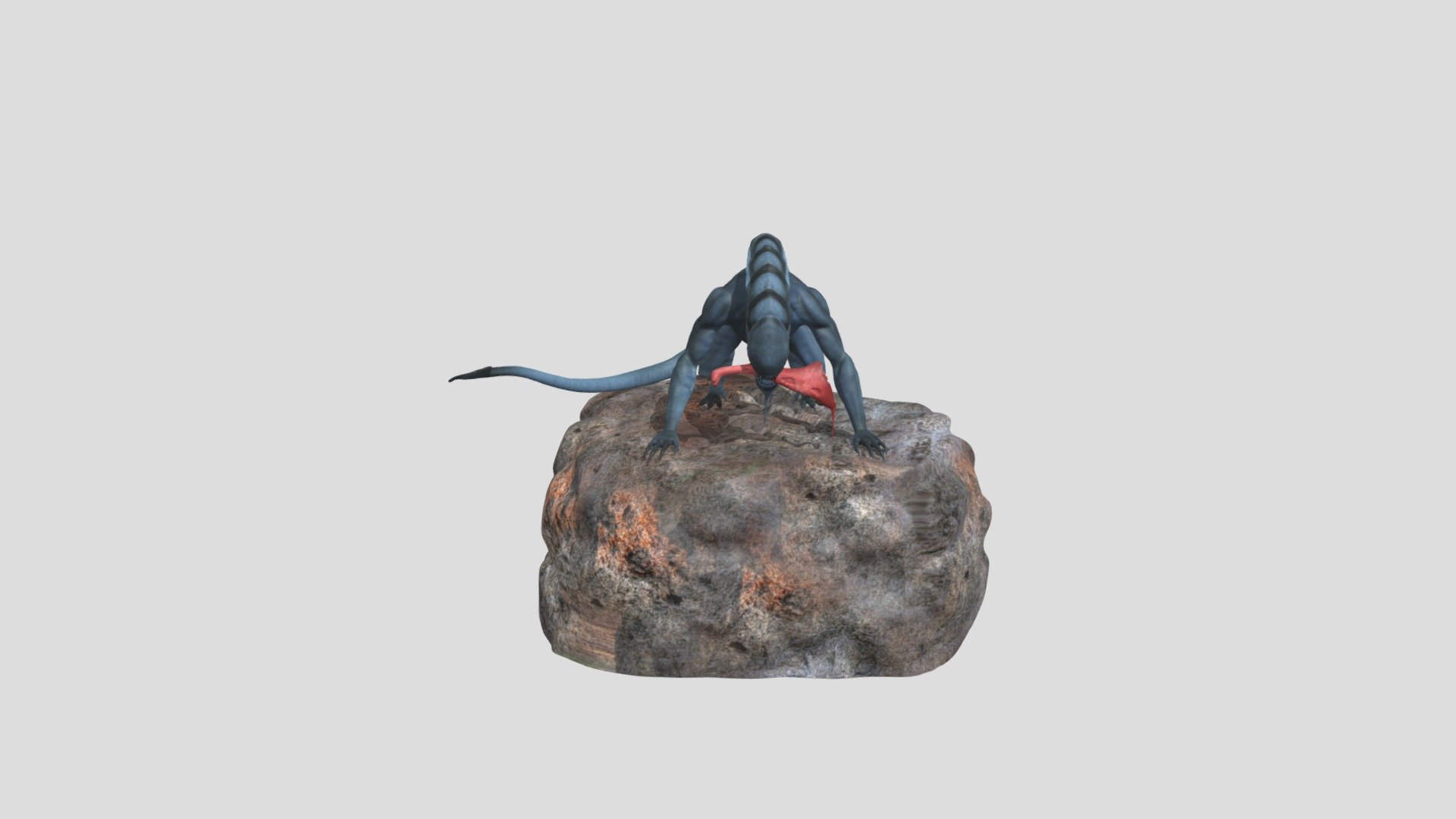 Alien creature - Download Free 3D model by LOKESH PAL (@lokeshkupal1999 ...