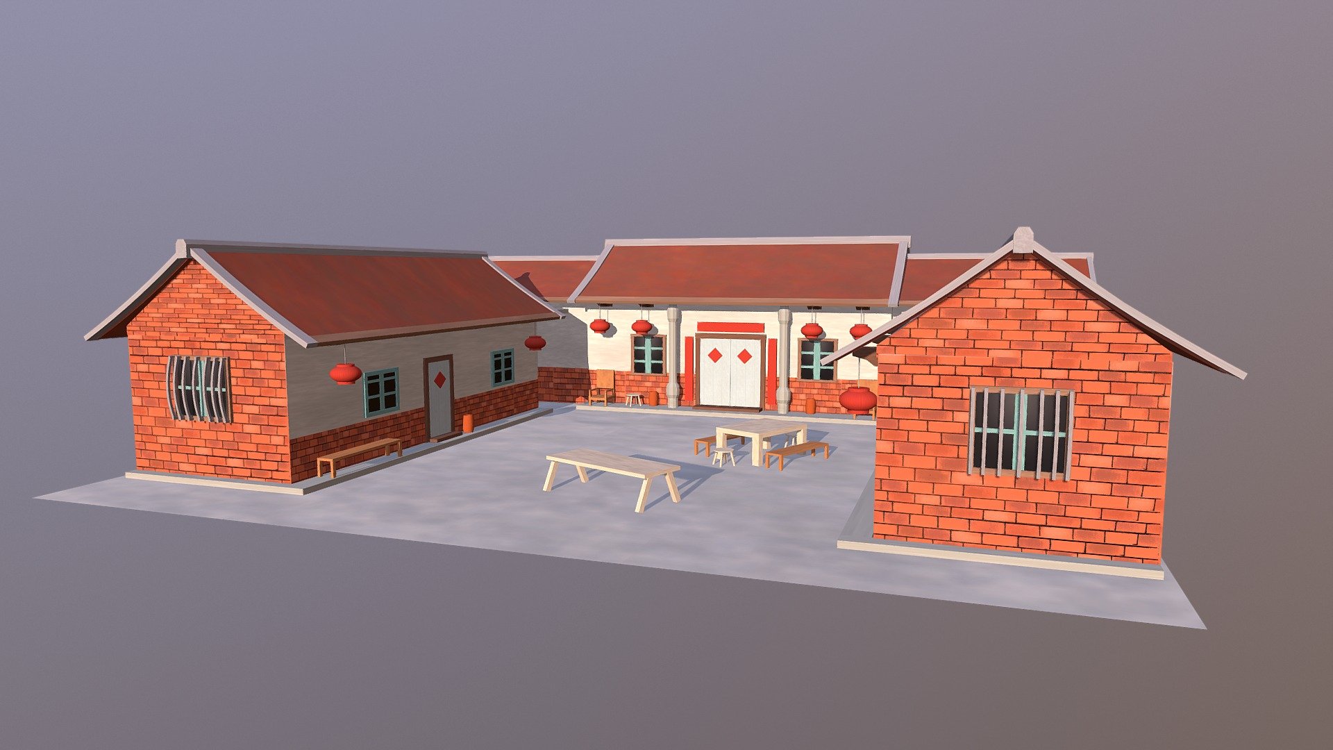 House0417 - 3D model by cyuanfang [9538a12] - Sketchfab
