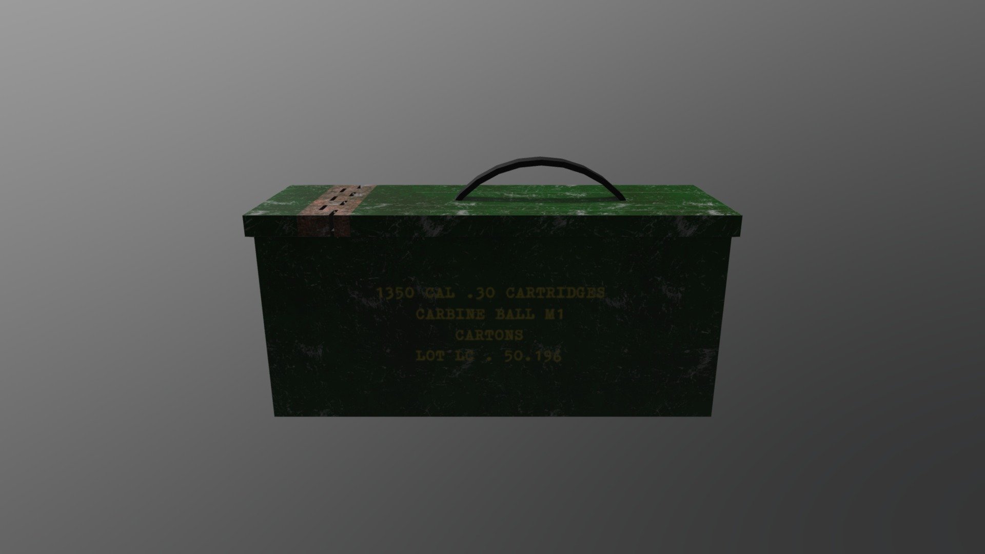 Ammo Box - 3D model by regancooper123 [9539595] - Sketchfab