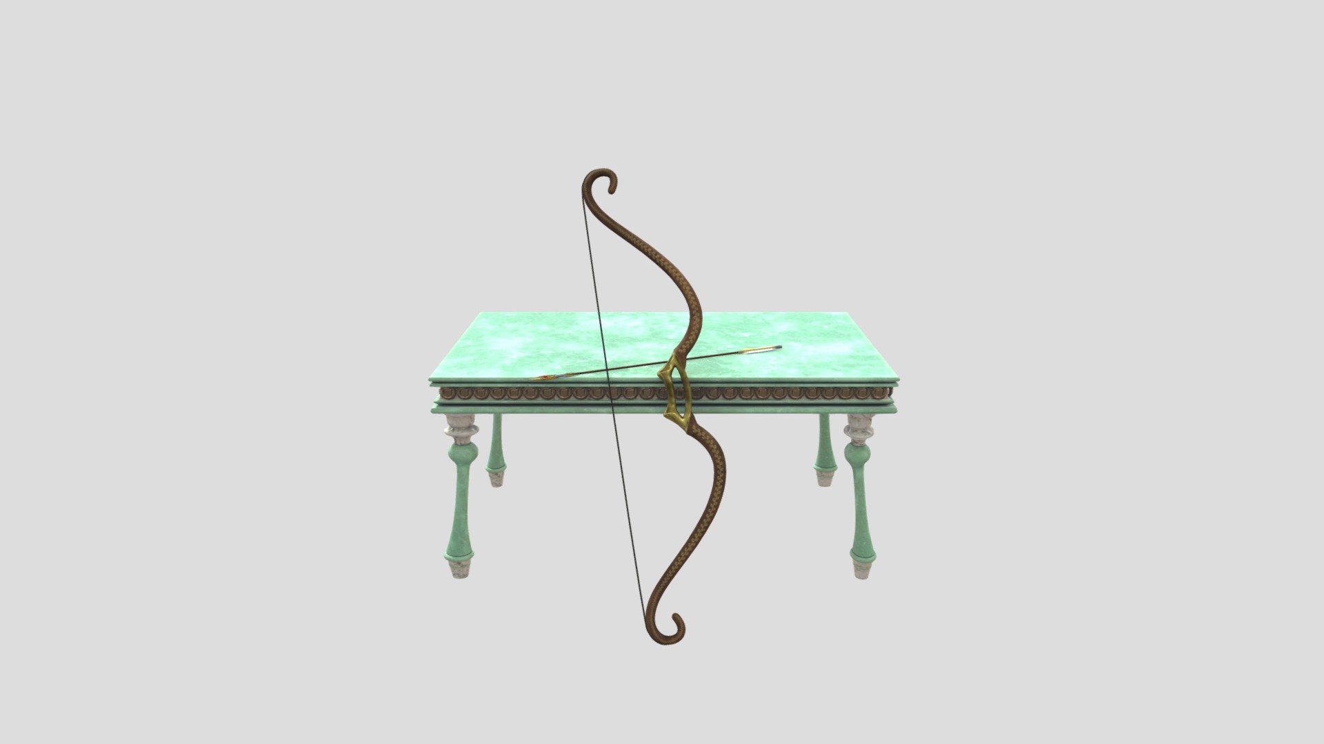 The Ramayana - Ram's bow and magical arrow - Download Free 3D model by ...