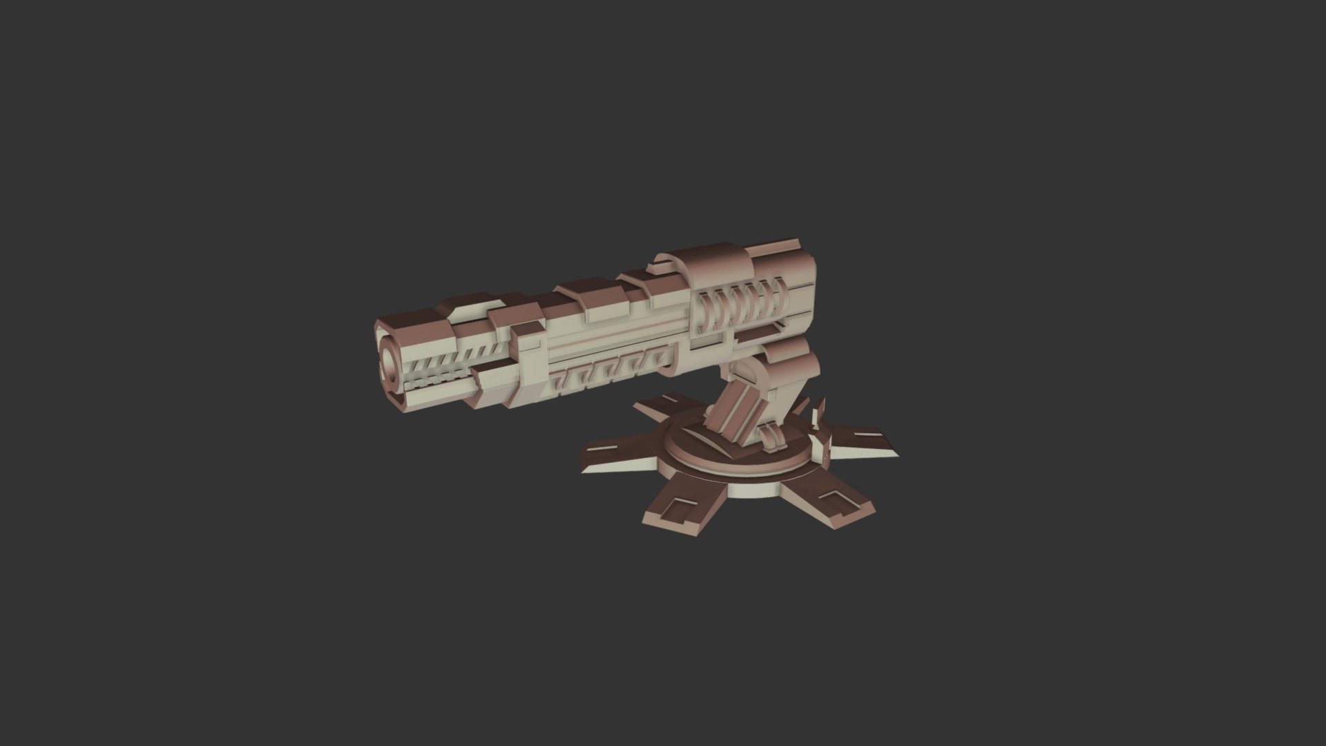 Gun Big - 3D model by balti390 [953a8fb] - Sketchfab