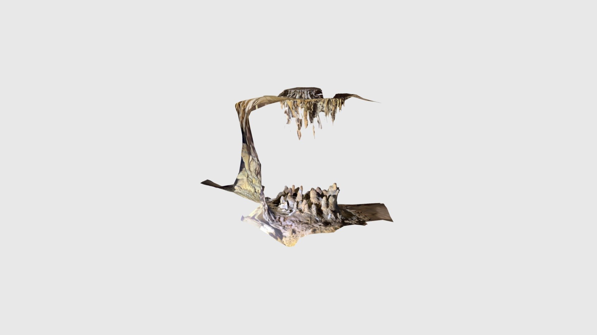 Stalactites & stalagmites - Download Free 3D model by LaurentBruxelles ...