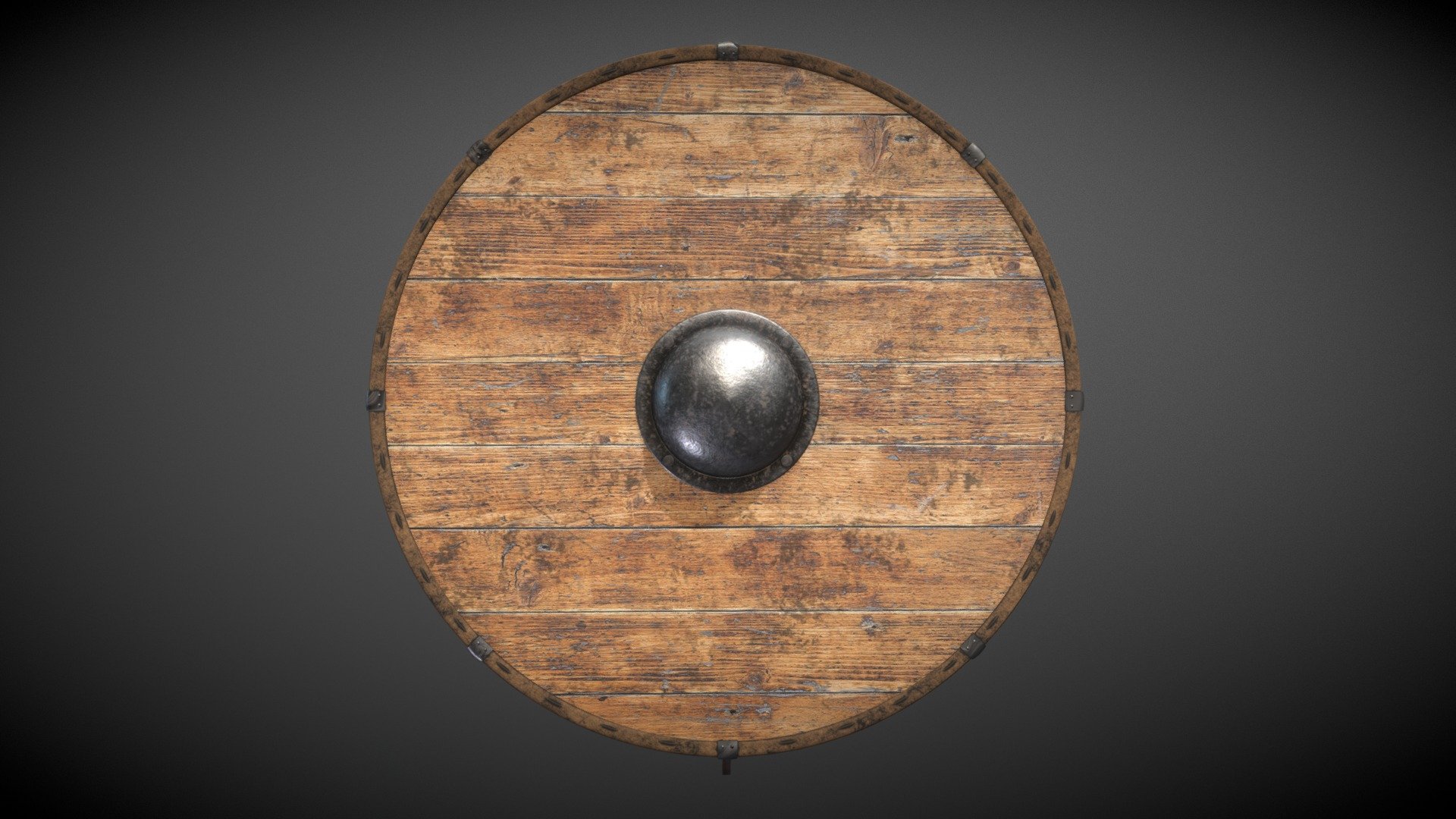 Viking Shield - 3D model by Alex Martire (@alexmartire) [953b804 ...