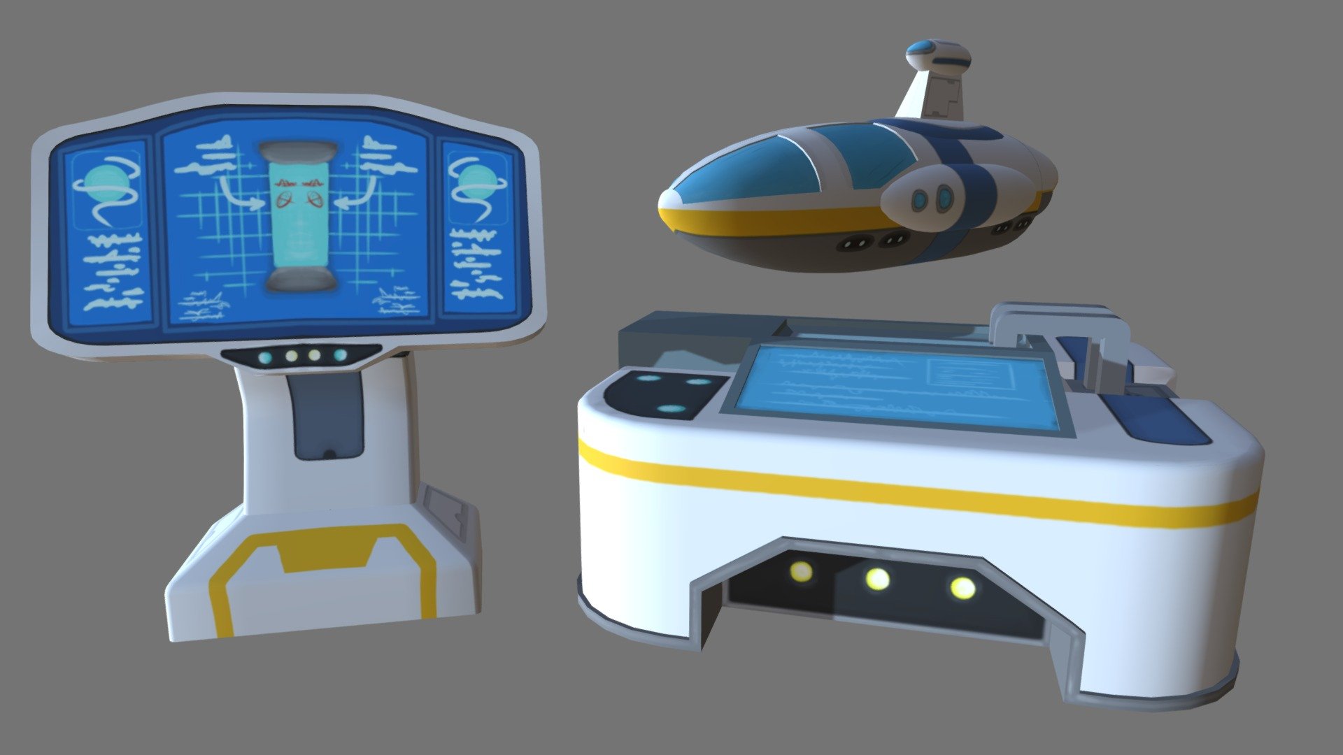 Custom Subnautica props - 3D model by Luka003 [953bdb0] - Sketchfab