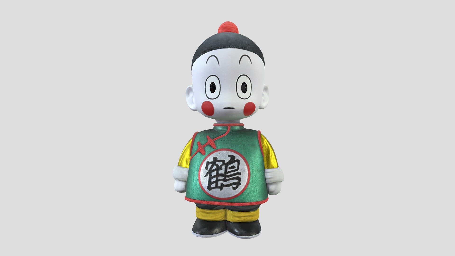 Chiaotzu - 3D model by karasu2000GT [953bf9d] - Sketchfab