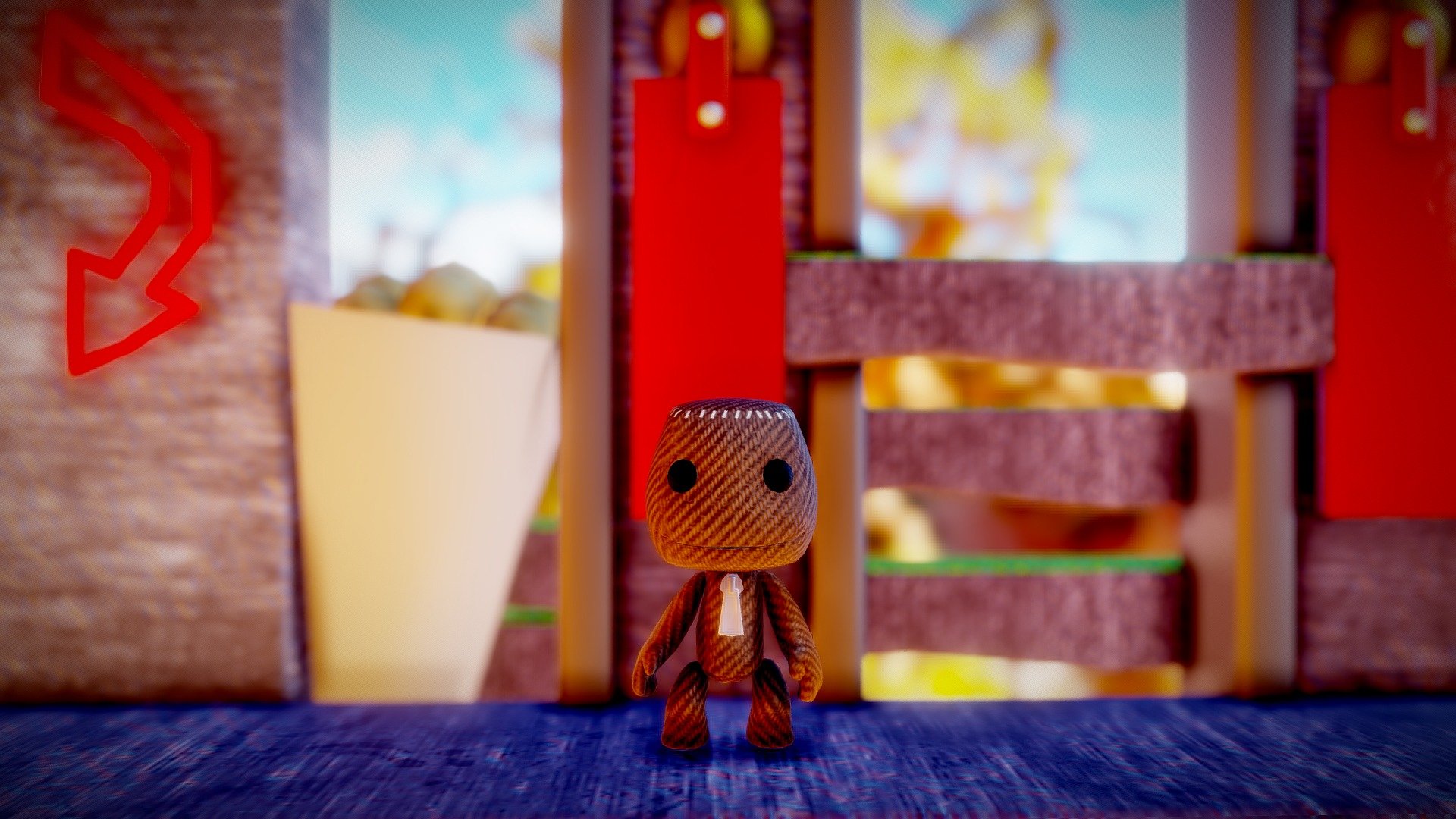 Sackboy - Little Big Planet - 3D model by emmanuelbecerril [953c3b4 ...