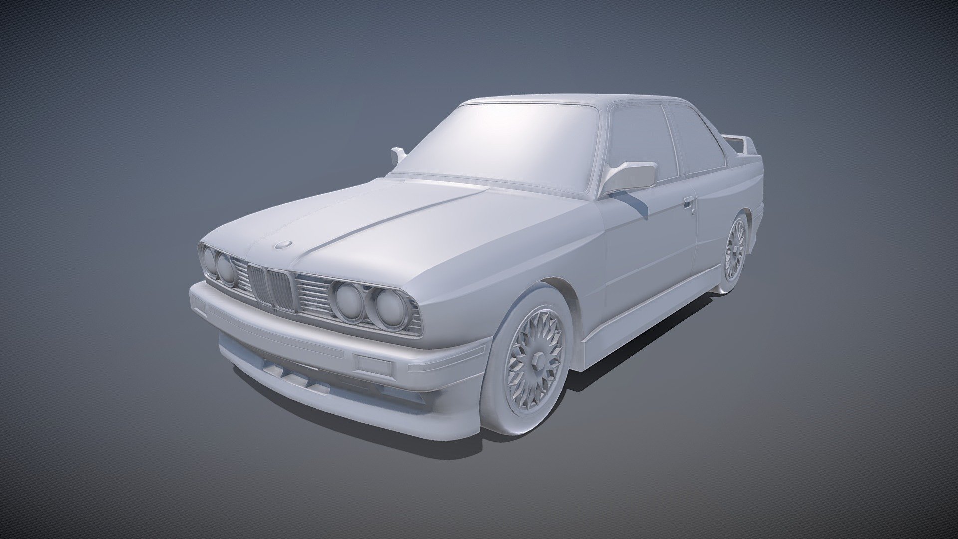 BMW M3 E30 - Download Free 3D model by Tink (@tinkov) [953cc3a] - Sketchfab