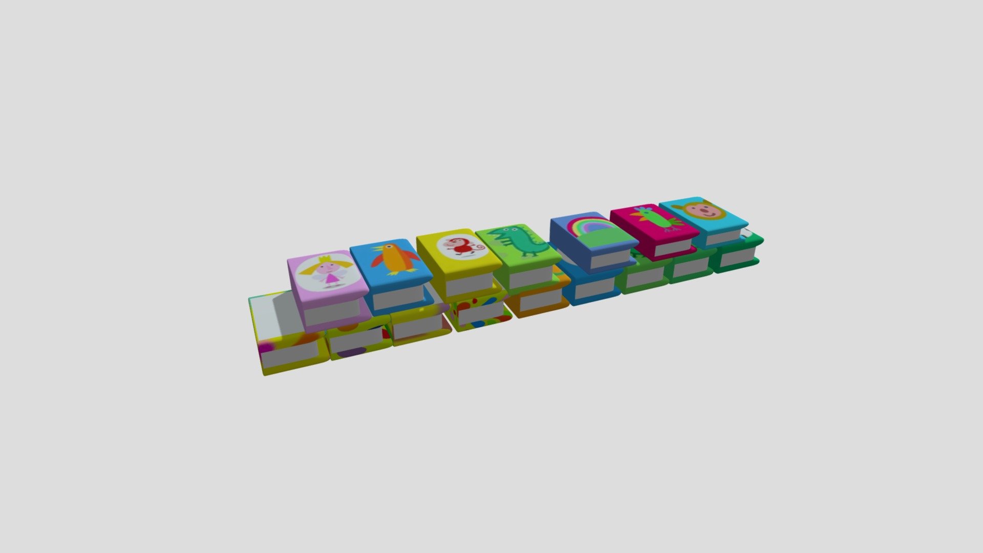 books-peanuts-updated - Download Free 3D model by Mylom [953ee82 ...