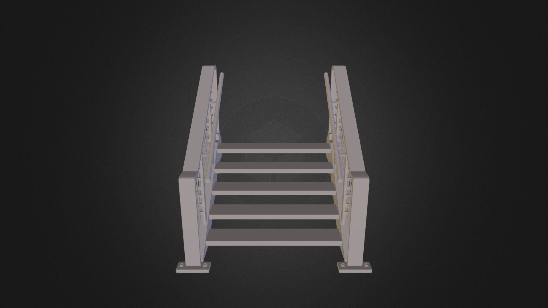 Modular Stairs - 3D model by laurenlizardo [953faac] - Sketchfab