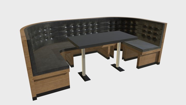 Banquette 3D models - Sketchfab