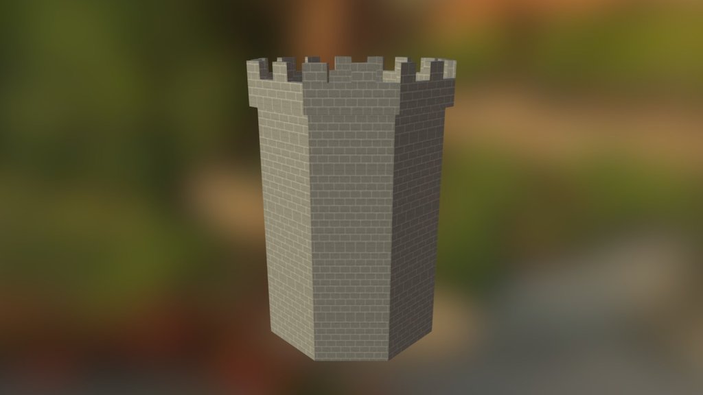 Stone Tower SF - 3D model by Frolt [9540364] - Sketchfab