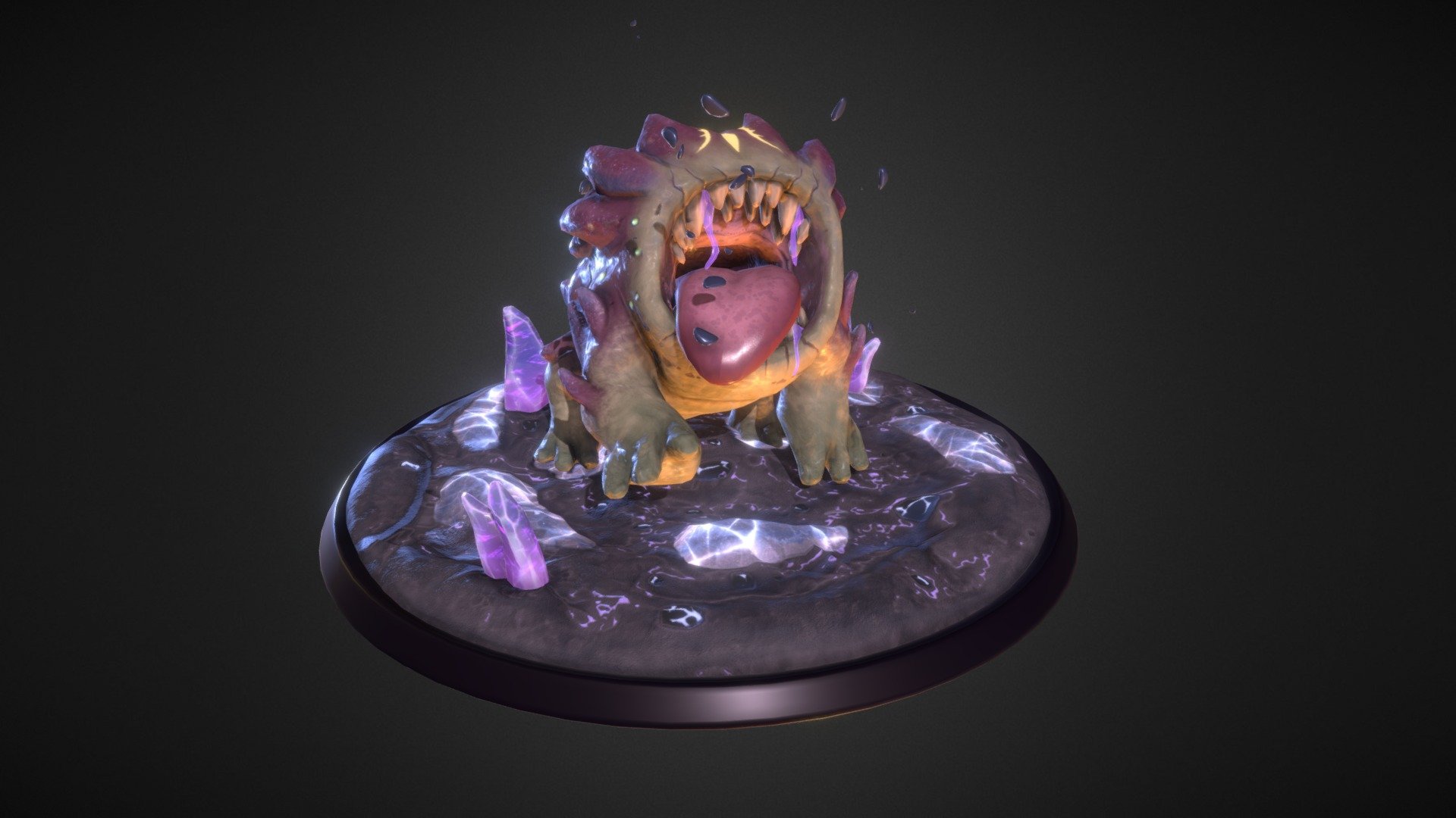 Galactic Monster - 3D model by RoyArcane (@RoyzArcane) [9541bfc ...