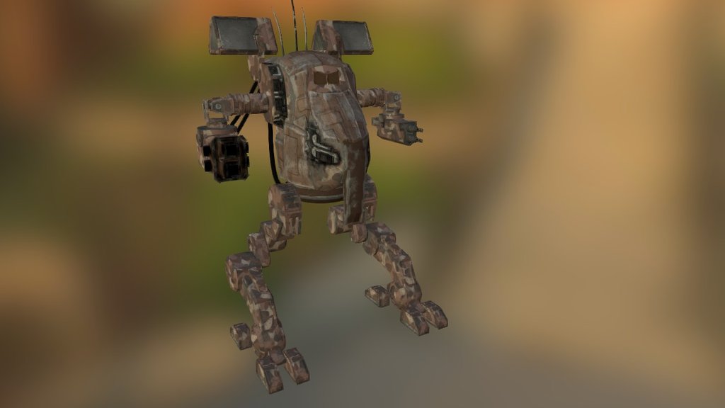 Desert Rat - 3D model by DeveloperKoala [9541d5b] - Sketchfab