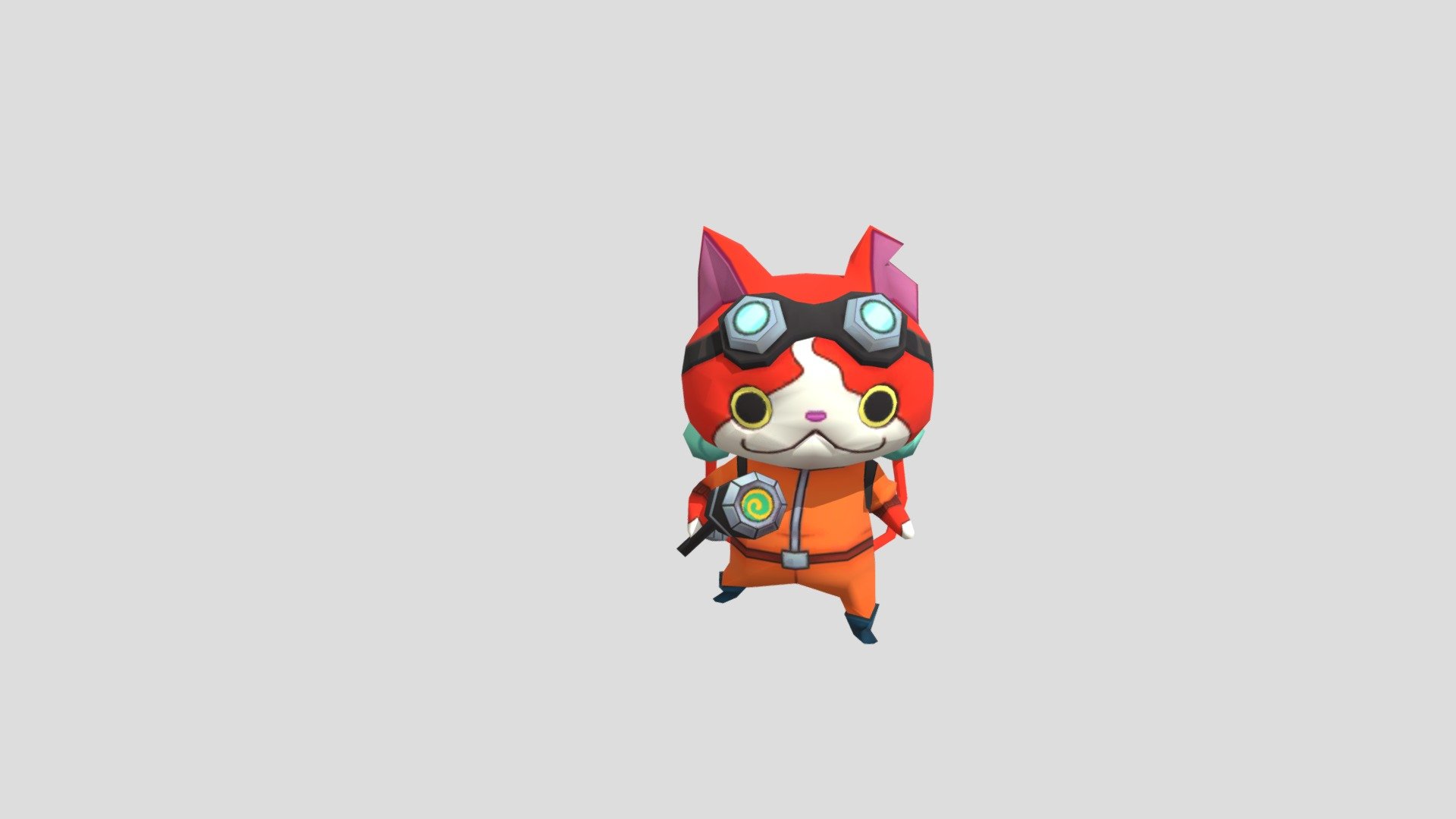 Busters Jibanyan - Download Free 3D model by SliverWareWaffles [9542332 ...