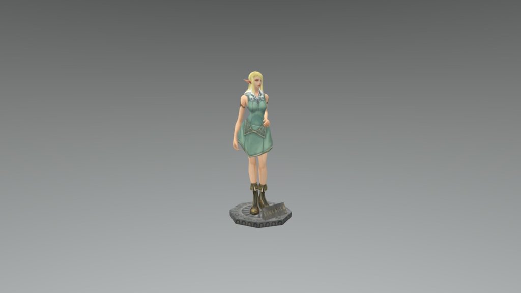npc elfo lineage - 3D model by LSPapercraft (@kintaro2012) [9542454 ...