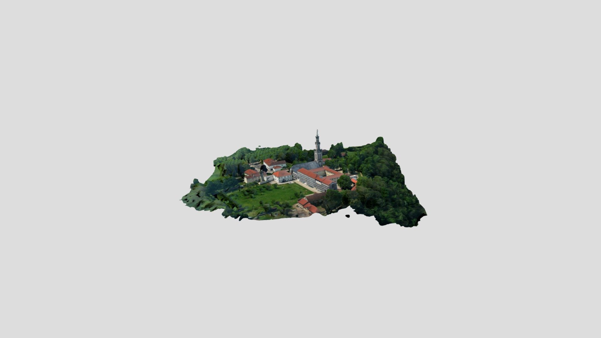 360 - AIR - Basilique Notre-Dame de Sion - 3D model by cdg [9543981 ...
