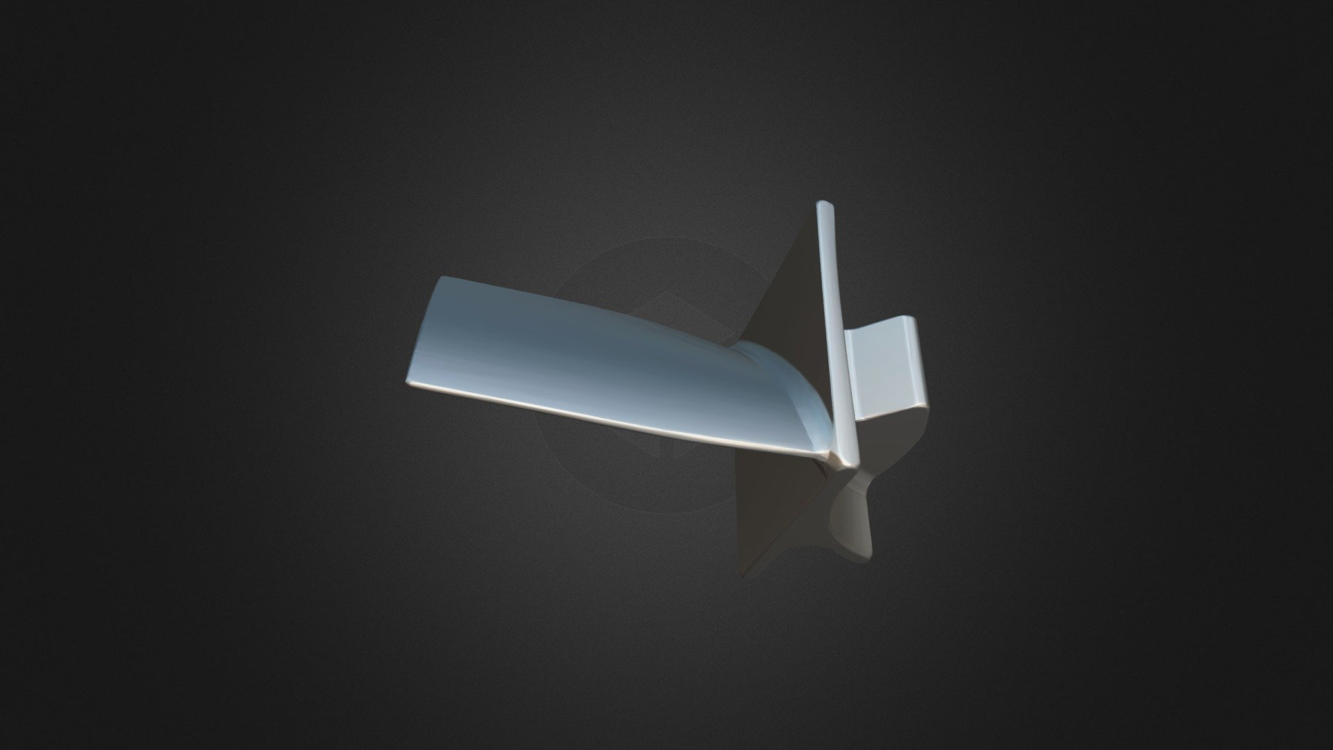 Scanning blade by handheld 3d scanner PRINCE775 - Download Free 3D ...