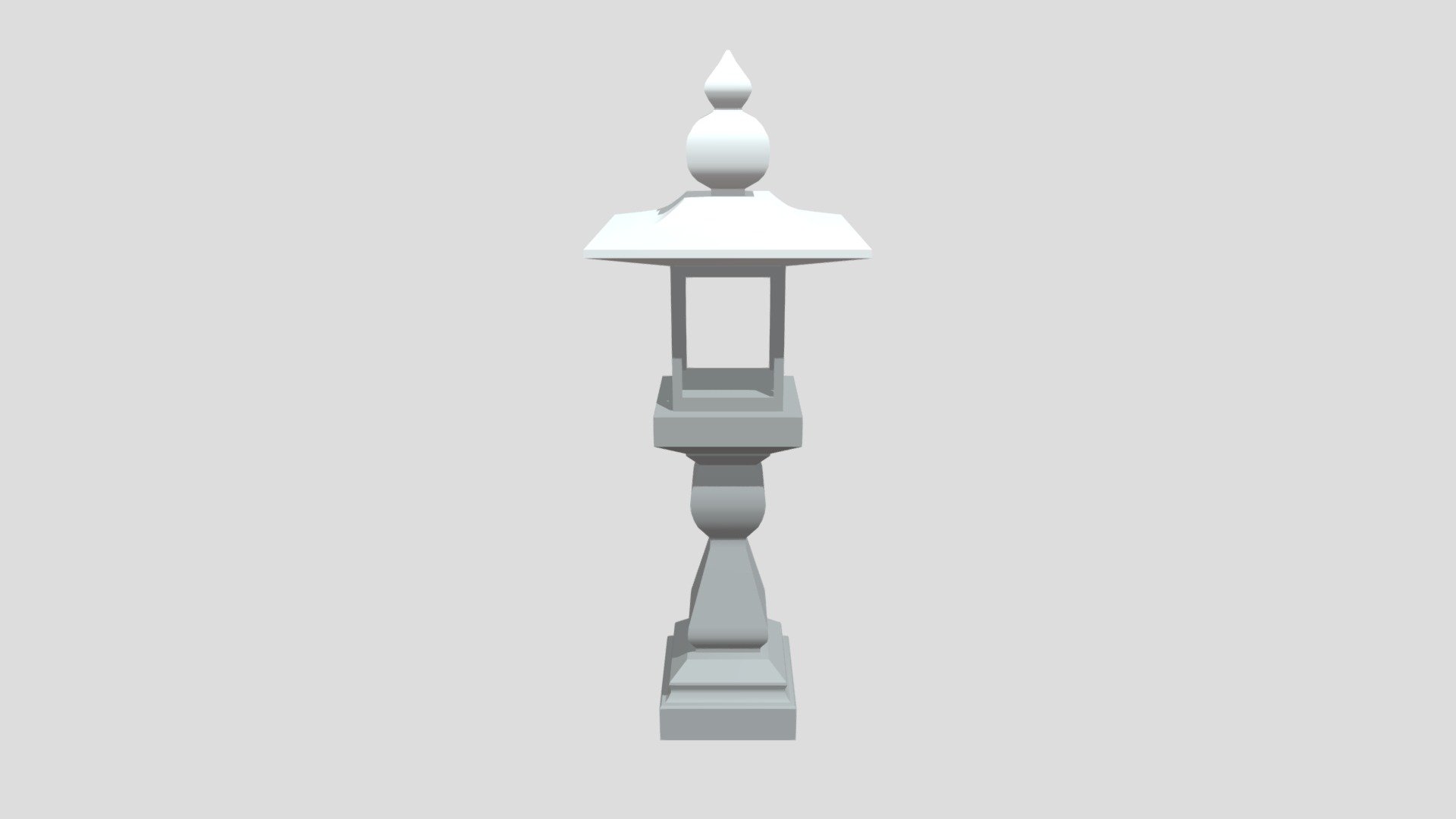 lowpoly_large_light - 3D model by lozzawinters [95461ce] - Sketchfab