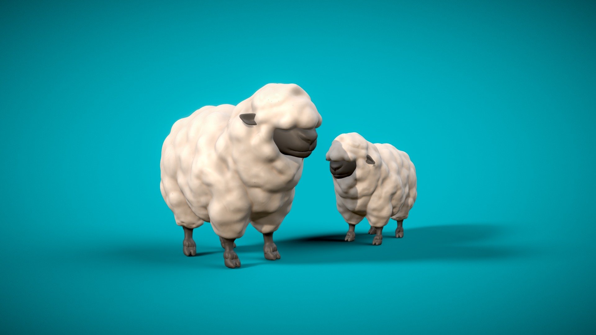 SculptJanuary18 Day 27: Fluffy - Buy Royalty Free 3D model by Keith ...