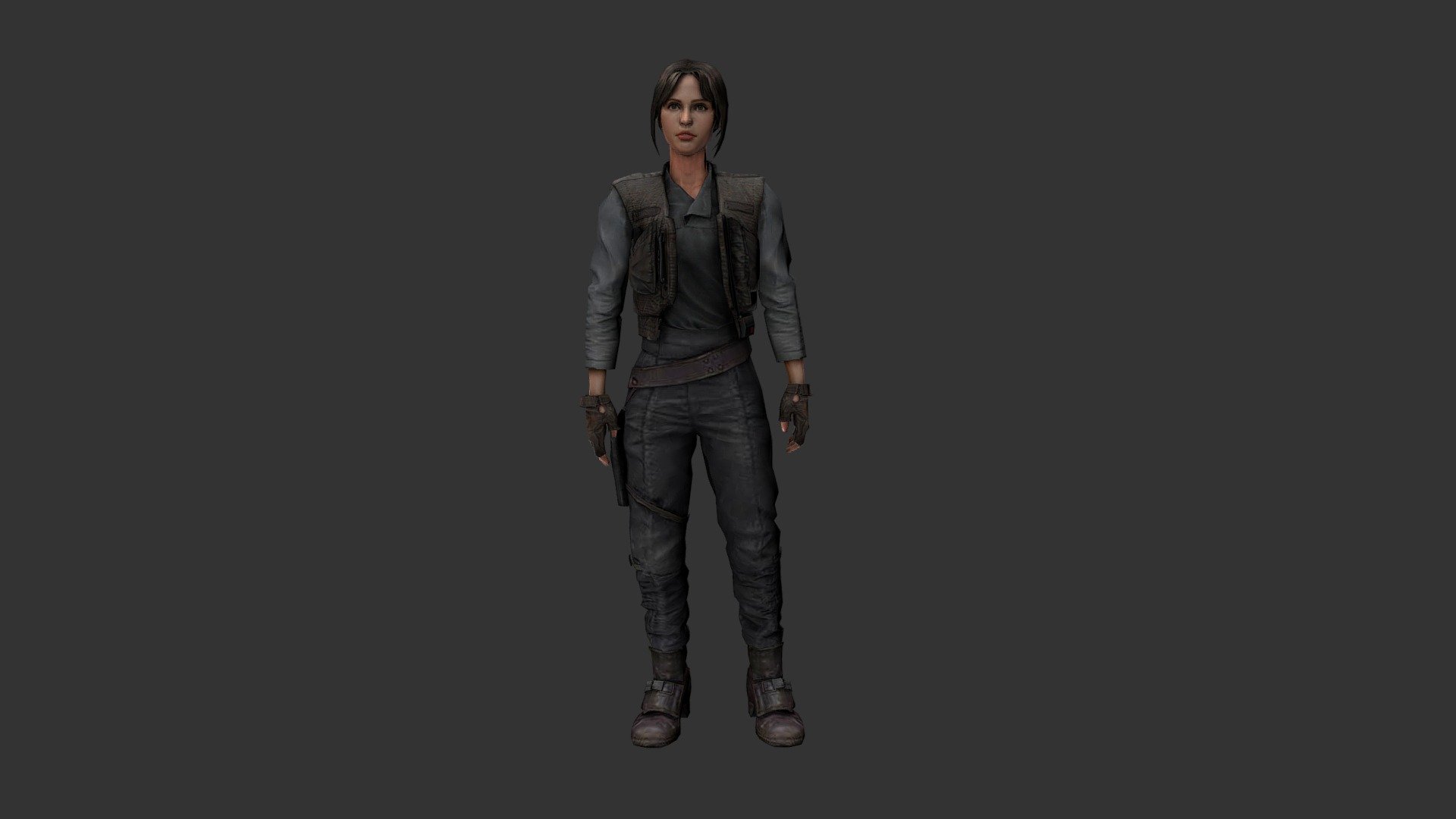 Jyn Erso - Download Free 3D model by Mind Mulch for The Masses ...