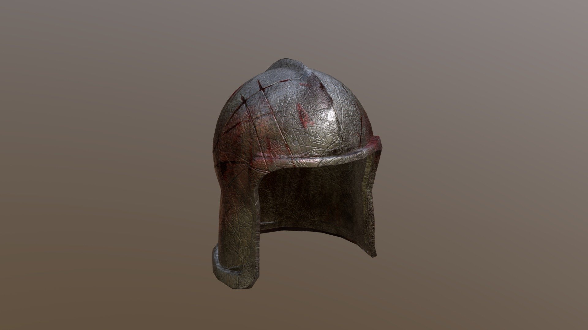 BloodyHelmet - 3D model by ParkerPalmer [954cec8] - Sketchfab