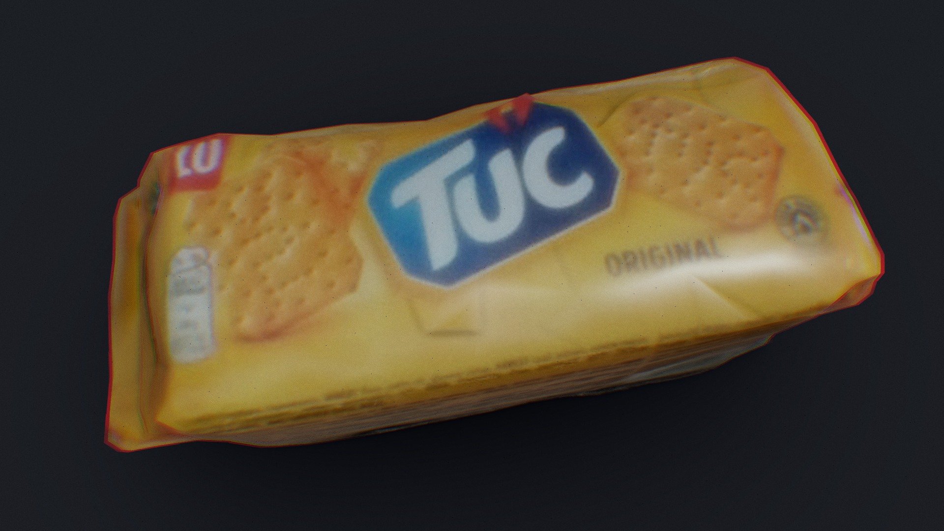 Low Poly - Cracker Packet - Tuc - Buy Royalty Free 3D model by ...