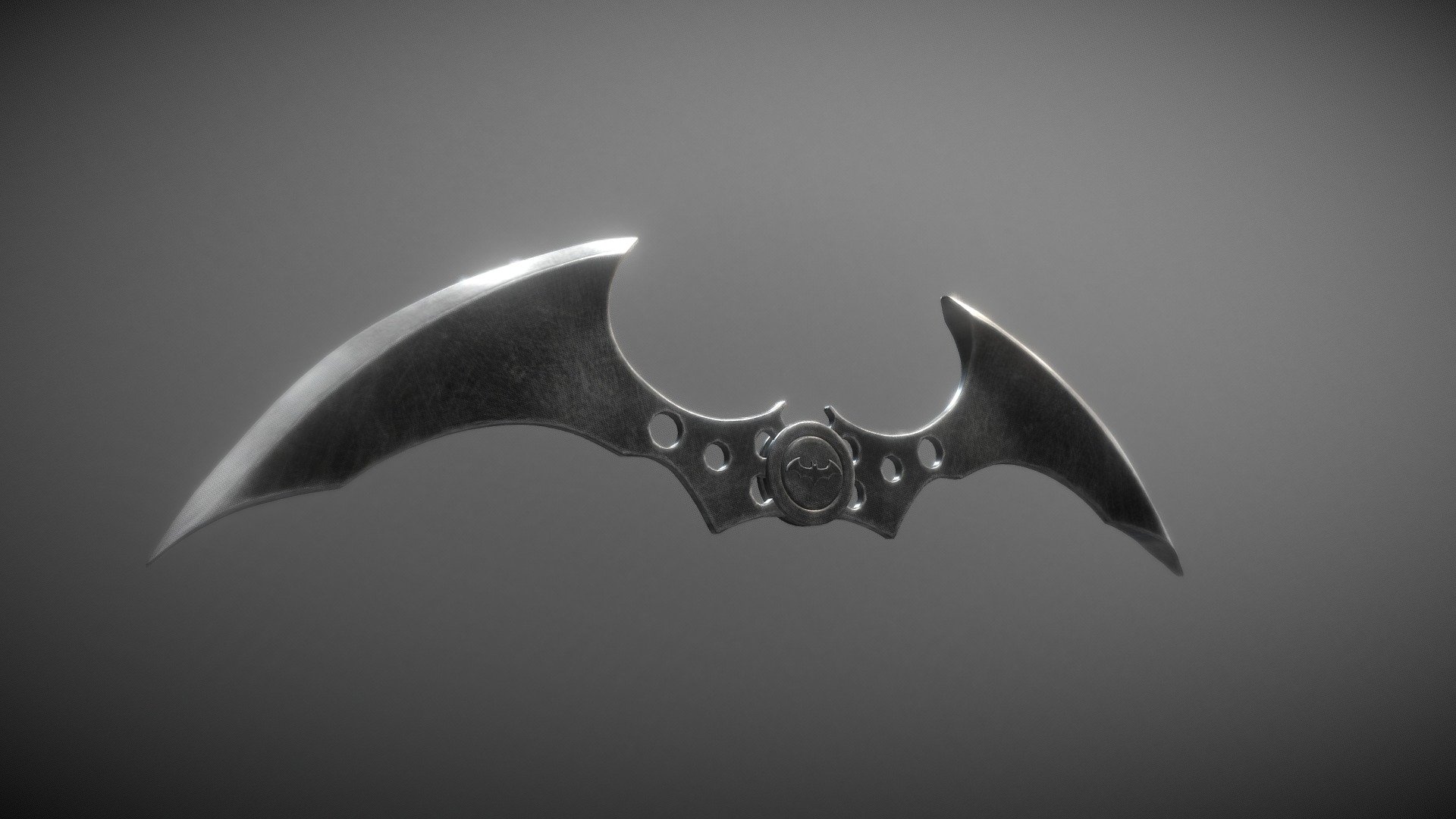 Batarang Smooth - 3D model by il_ALFO [954ff18] - Sketchfab