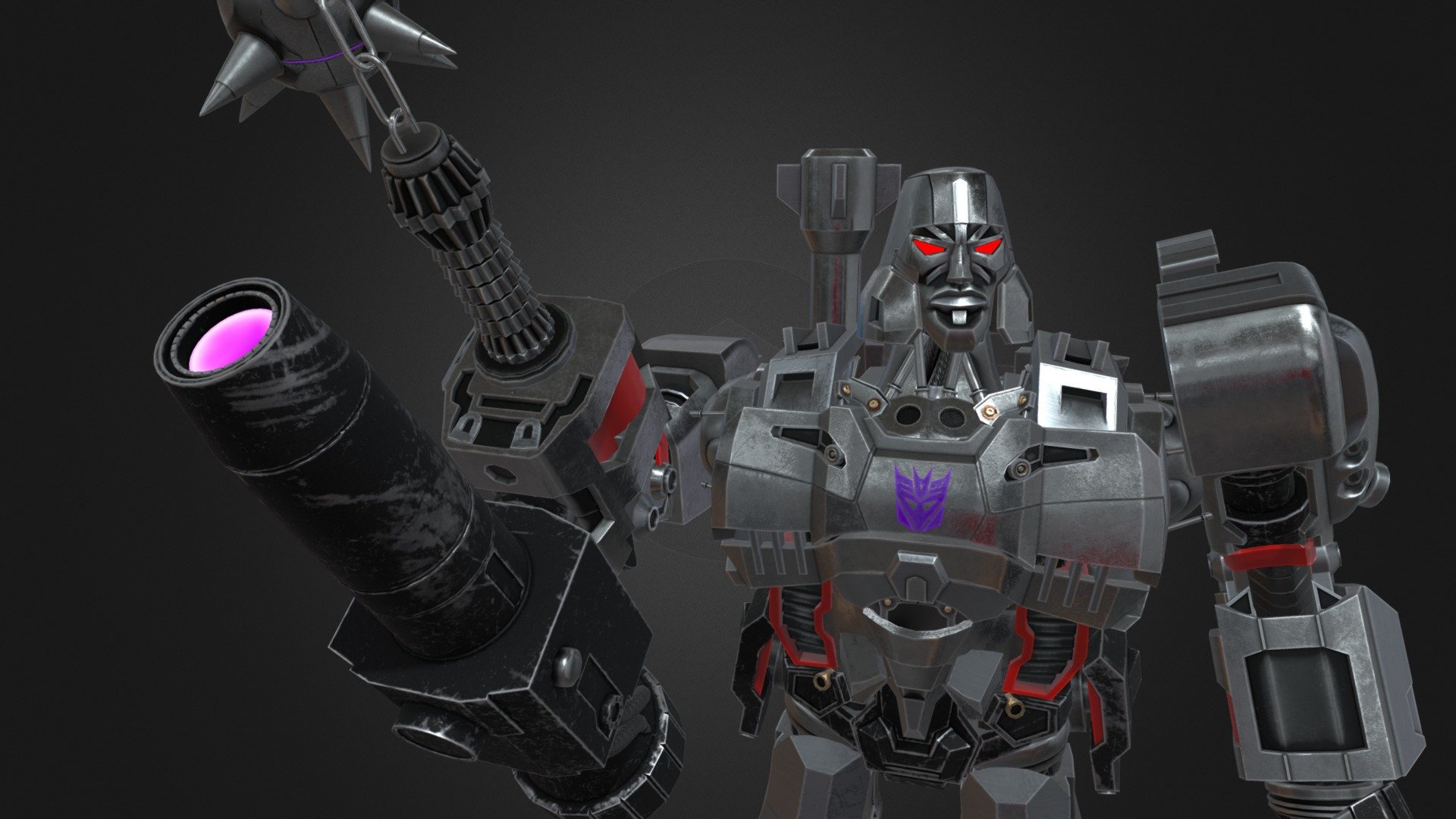 Megatron - 3D model by reapermediasr [9551272] - Sketchfab