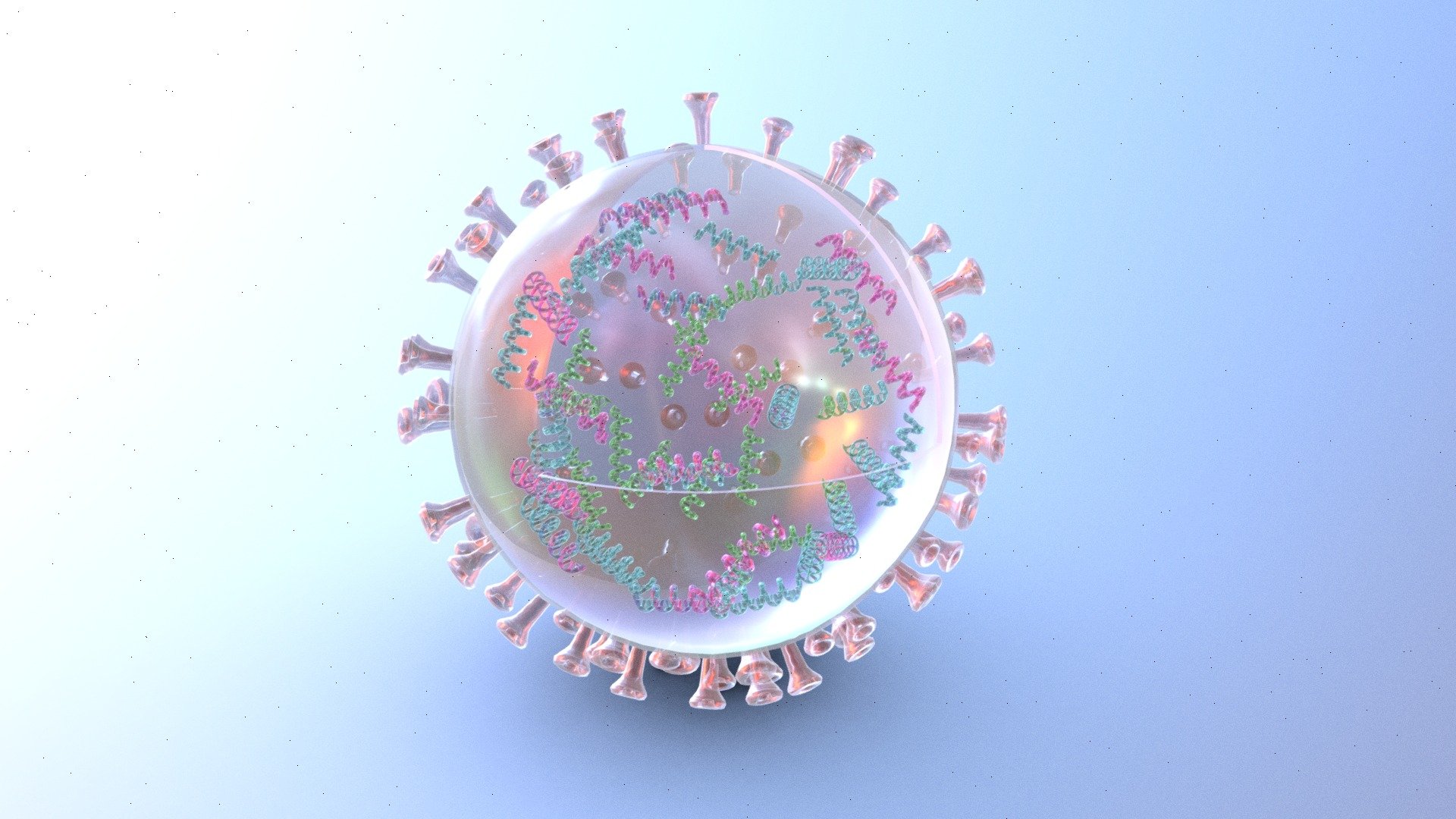 Virus Cross Section Colour - Buy Royalty Free 3D model by PARSONSARTS ...