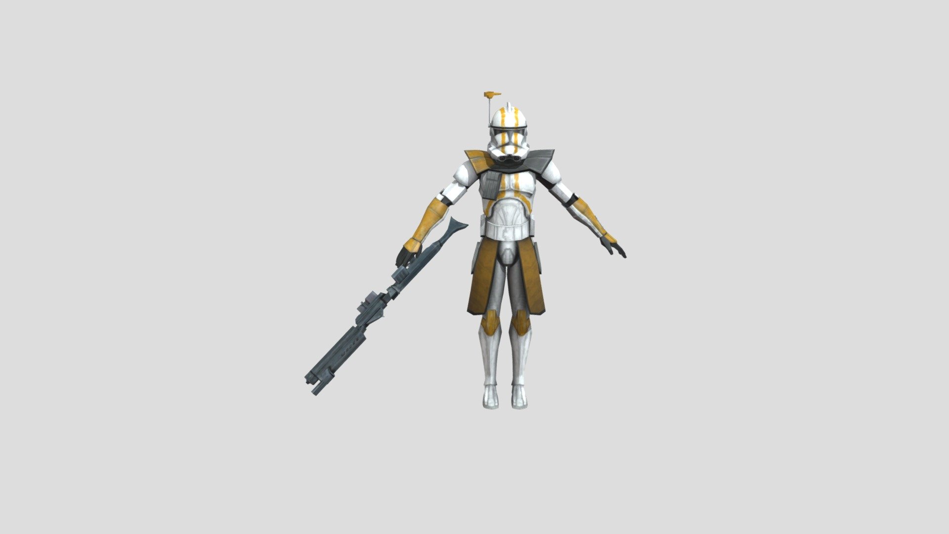 Clone_Trooper_V3_usdz - 3D model by fedor.goriunov [9551dcf] - Sketchfab