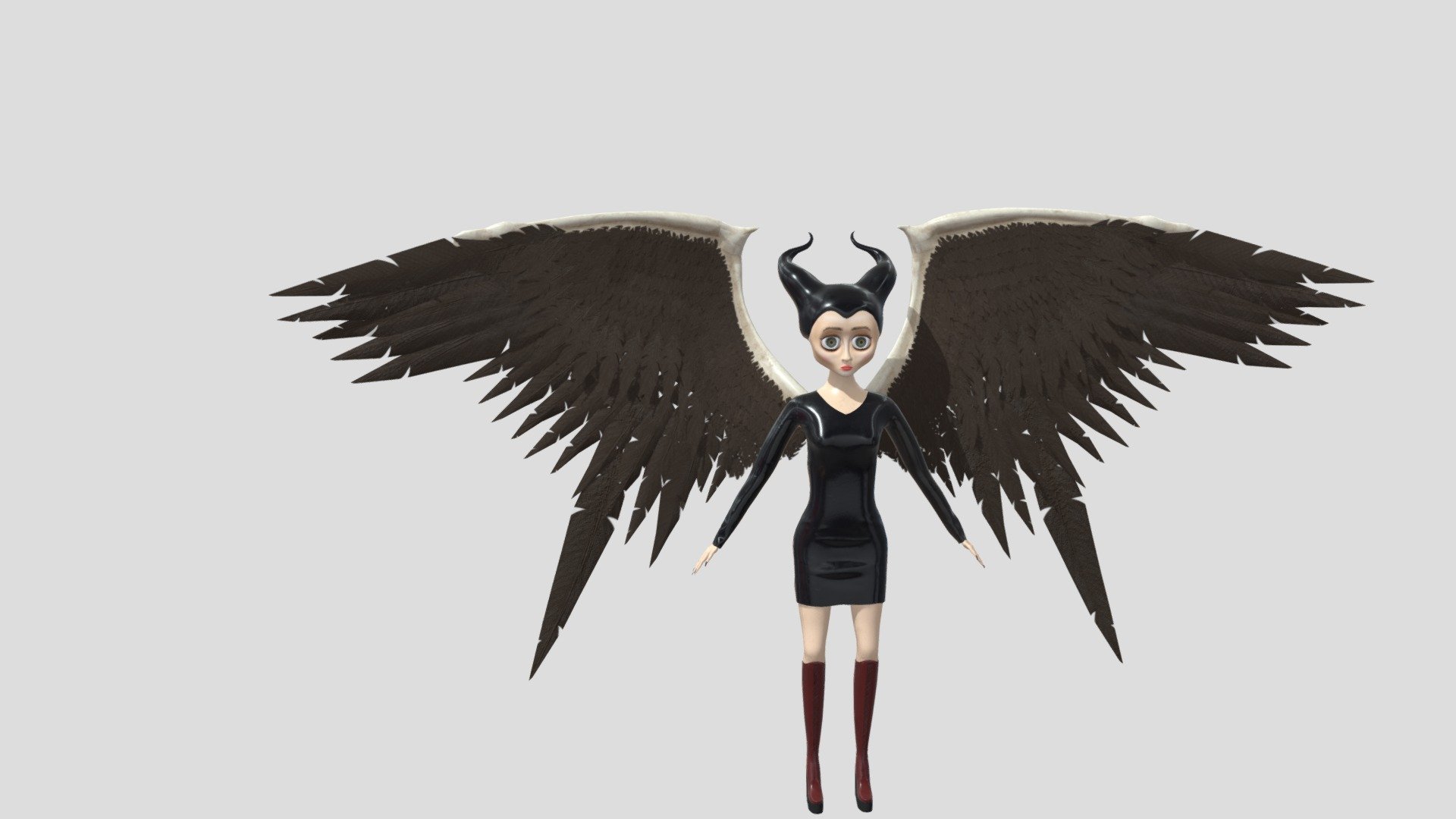 Maleficent - 3D model by stasyap97 [95524f2] - Sketchfab