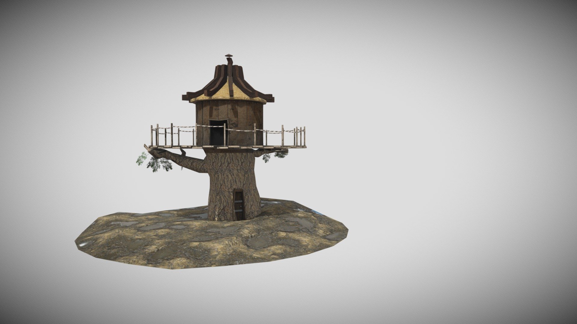 treehouse_daniel - Download Free 3D model by Bukz0r [9553e7f] - Sketchfab