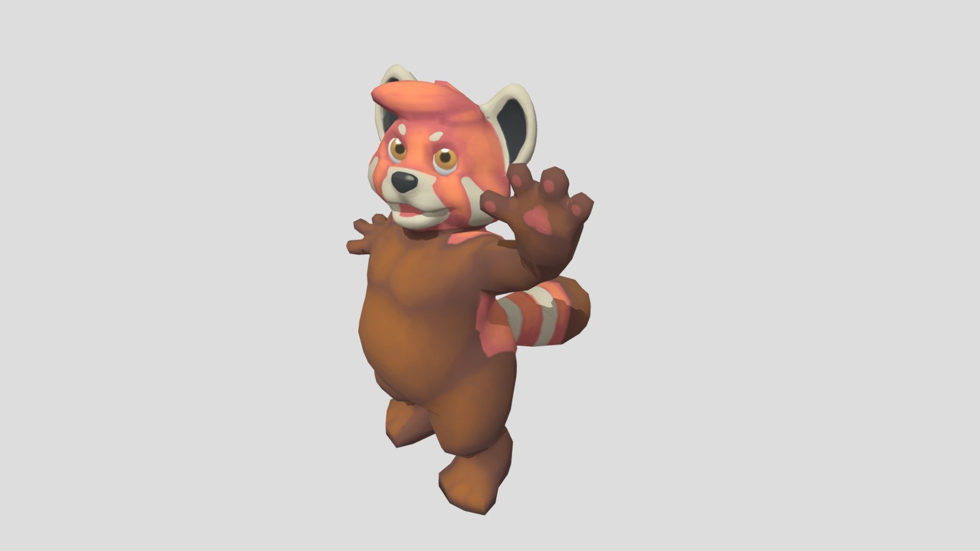 Jim the red panda 4.0 - 3D model by Peter Miles (@PeterMiles3D ...