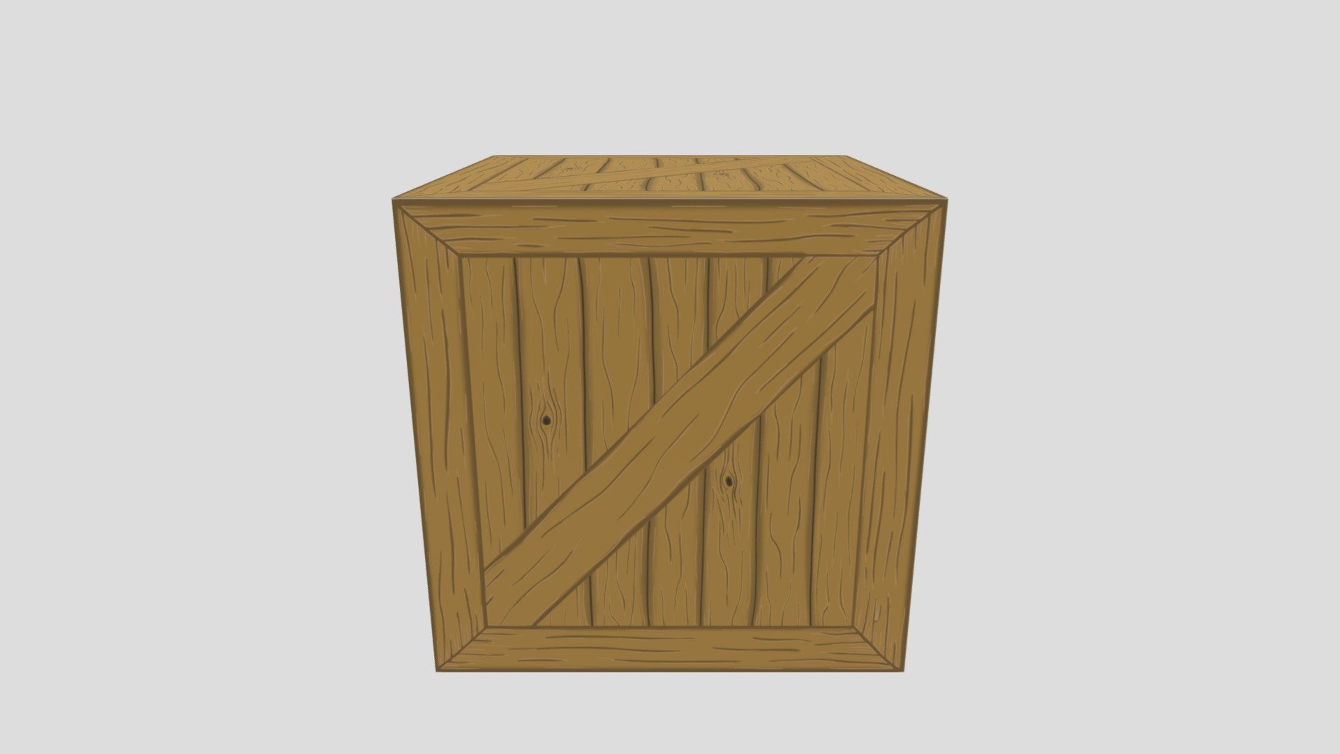 wooden box - 3D model by primpan [9555ffb] - Sketchfab