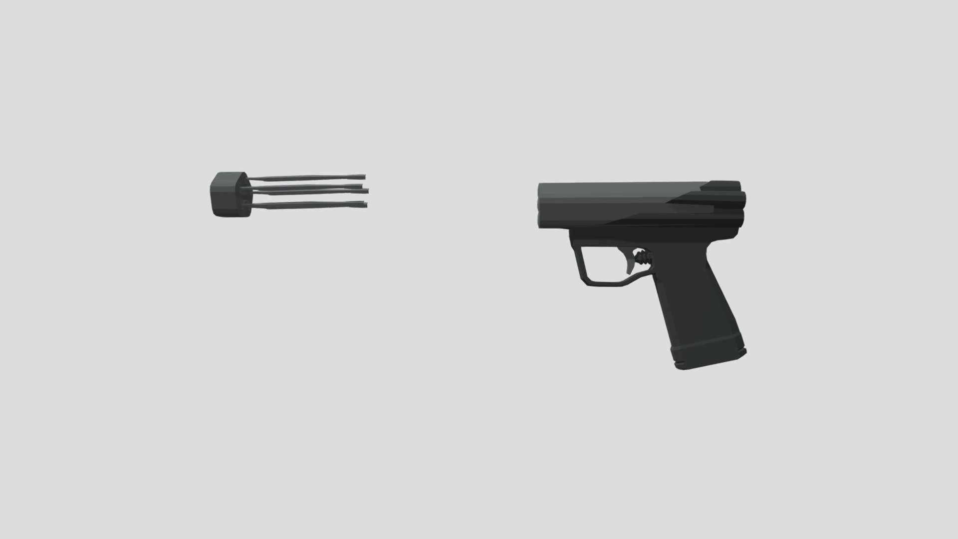 Low Poly HK P11 - 3D model by Spin Spring (@diamond_raider) [95568c7 ...