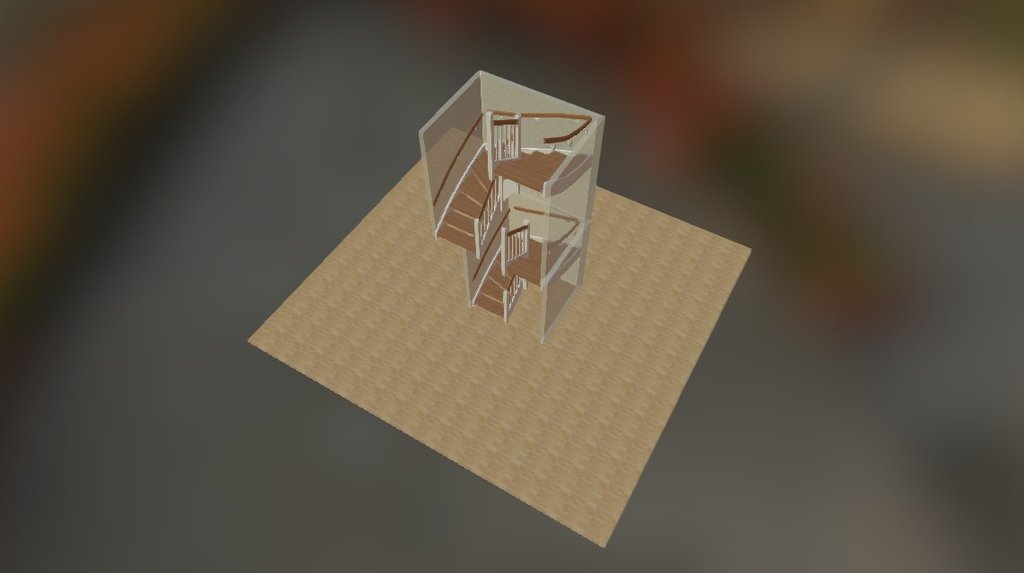 2_floors - 3D model by kukkonen [9557949] - Sketchfab