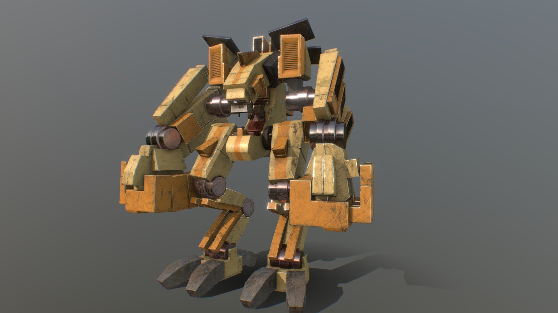 Mecha 2222 - Bonk "Scout 'n' Smash" - 3D model by Baptiste Lonqueu ...