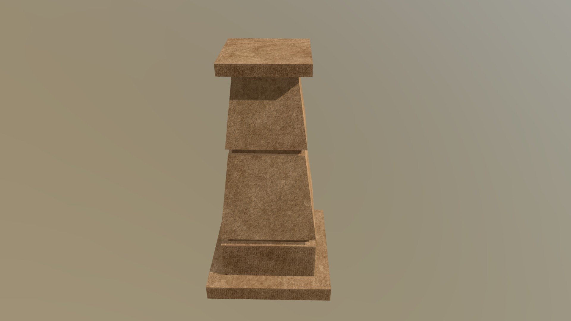 Pedestal - 3D model by sigtep [95582d9] - Sketchfab