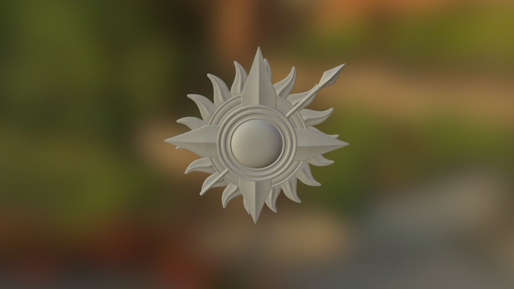 Martell - Games of Thrones - 3D model by amit.d.arora [95583ba] - Sketchfab