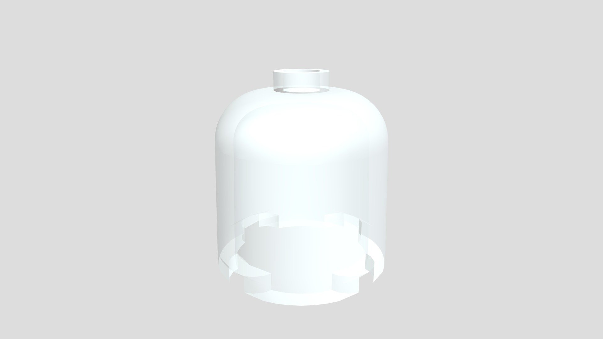 LEGO - Brick , Round 2x2x1 2/3 Dome Top - Download Free 3D model by ...
