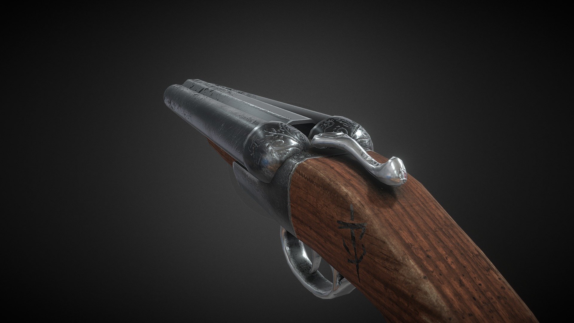 Sawed-off Shotgun - Download Free 3D model by Matthew-David [955a7d1] - Sketchfab