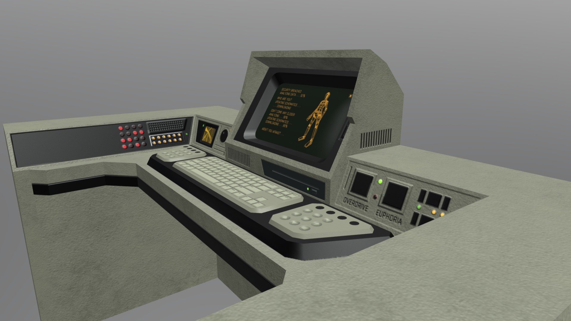 Computer - 3D model by rcfranklin [955c323] - Sketchfab