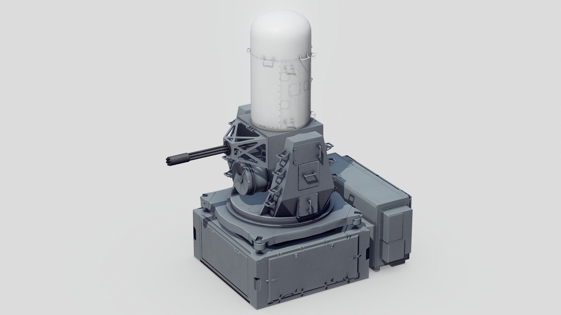 Phalanx CIWS - Buy Royalty Free 3D model by SpatialNeglect (@jeandiz ...