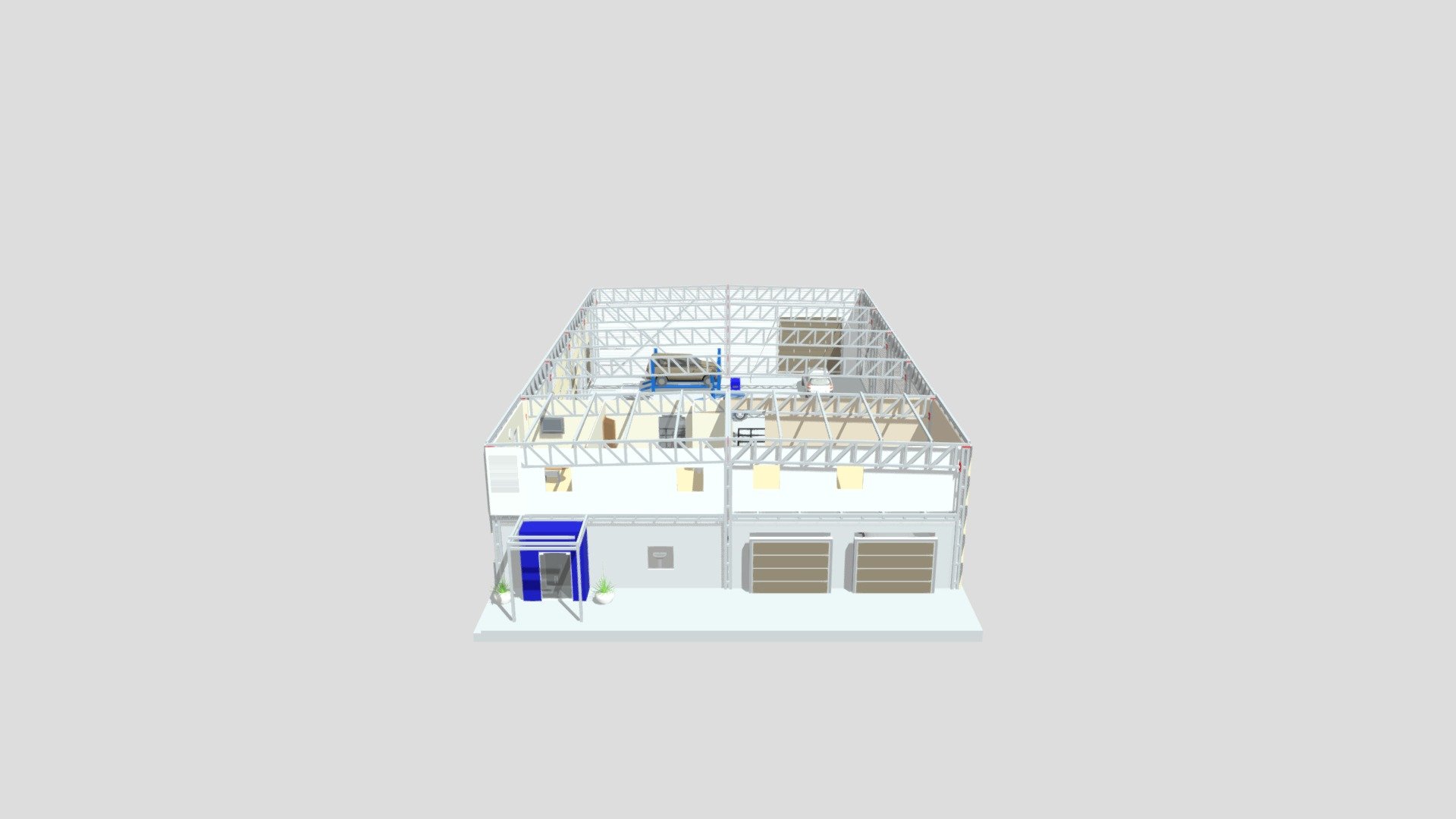 Imajin Auto Conversion Centre - 3D model by imajin101 (@yorkali1) [955d9f6] - Sketchfab