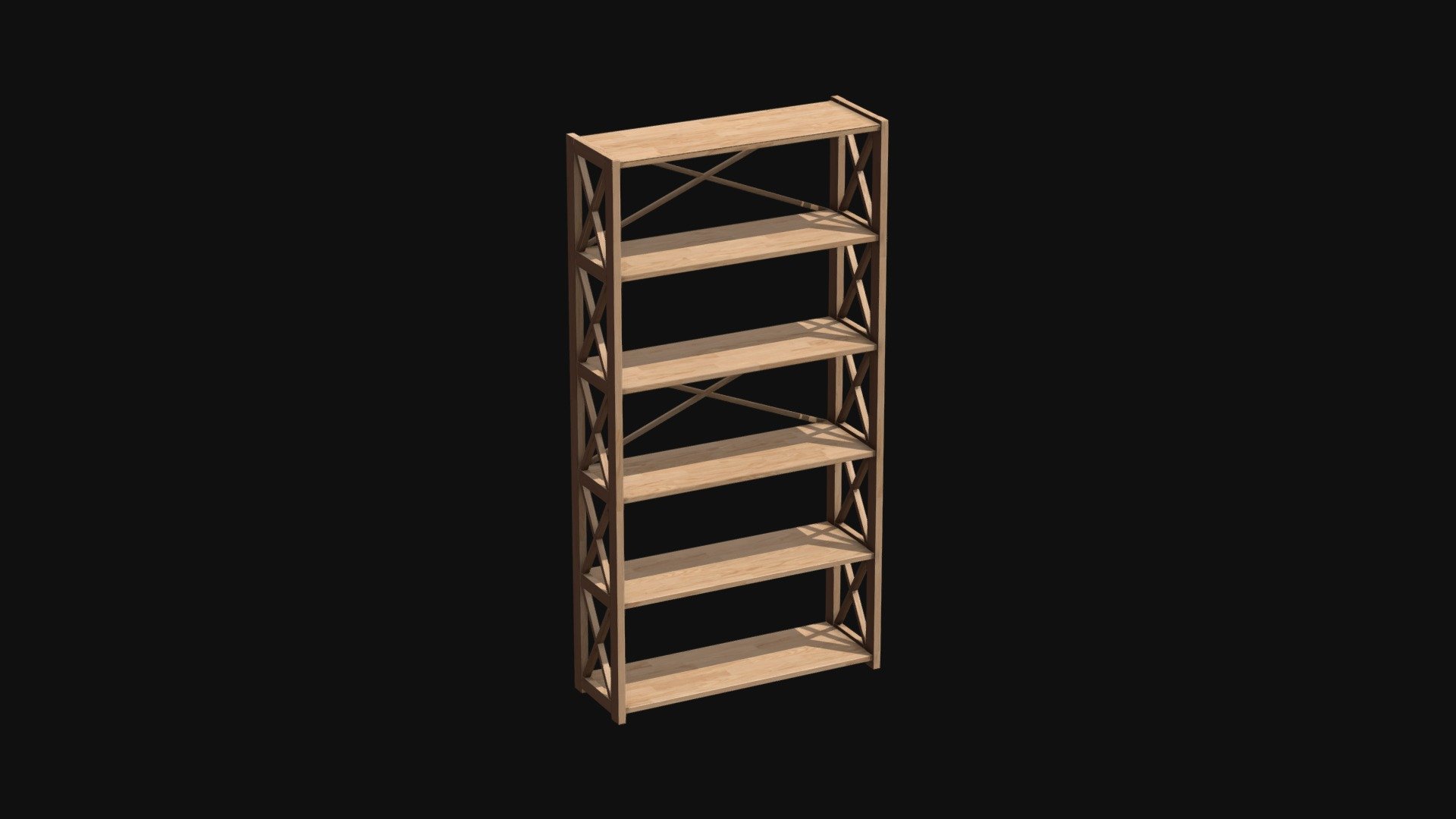 Shelf - Download Free 3D model by General of Thailand (@Melonpolygons ...