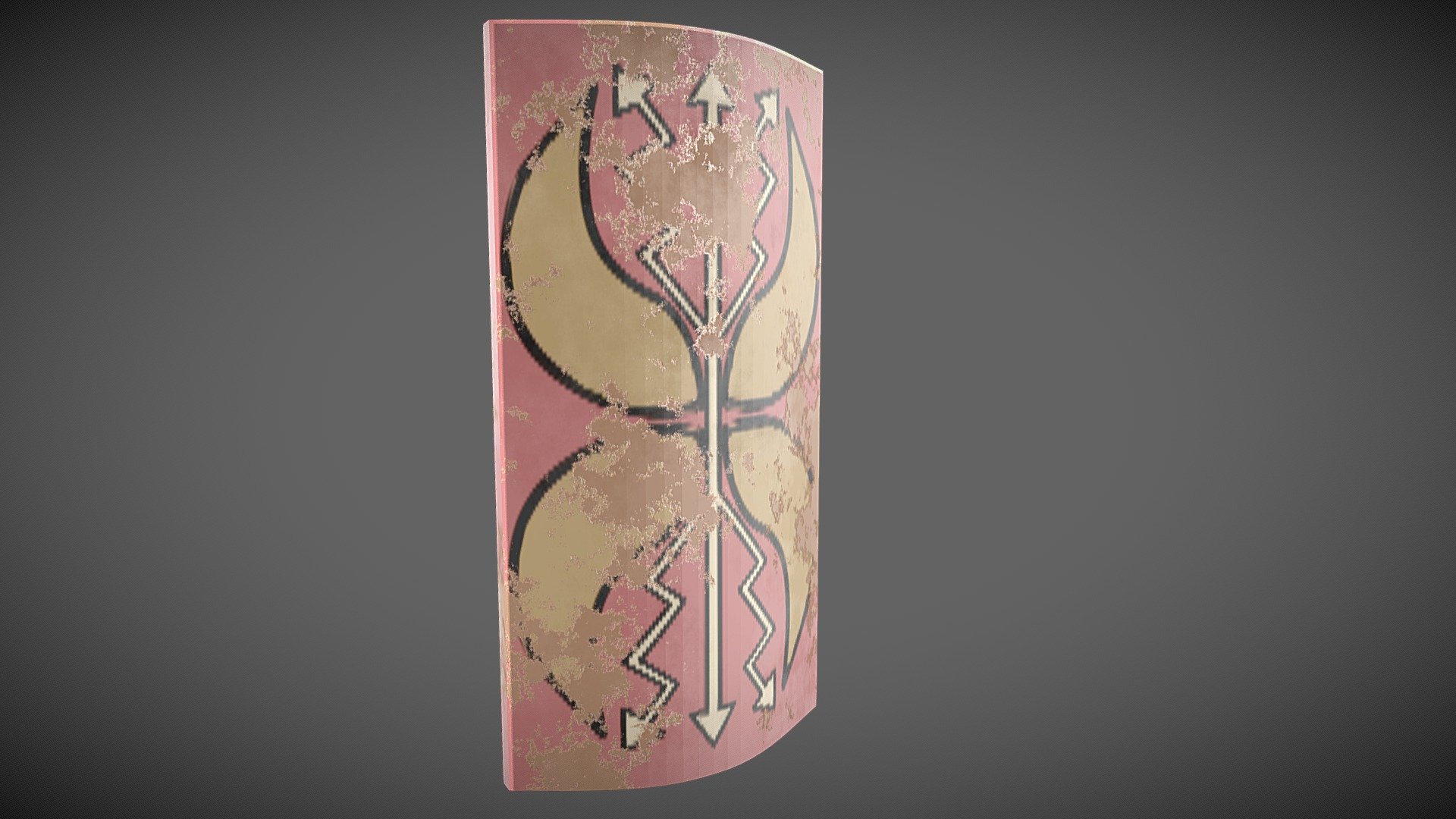 Ancient Roman Gladiator Shield - Download Free 3D model by martiangold ...