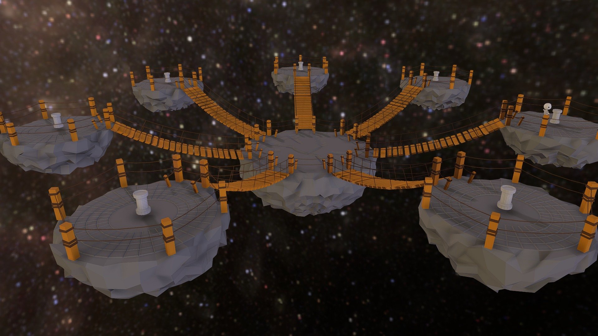 Fallen Star Starting Scene - 3D model by mcassimus [956007f] - Sketchfab