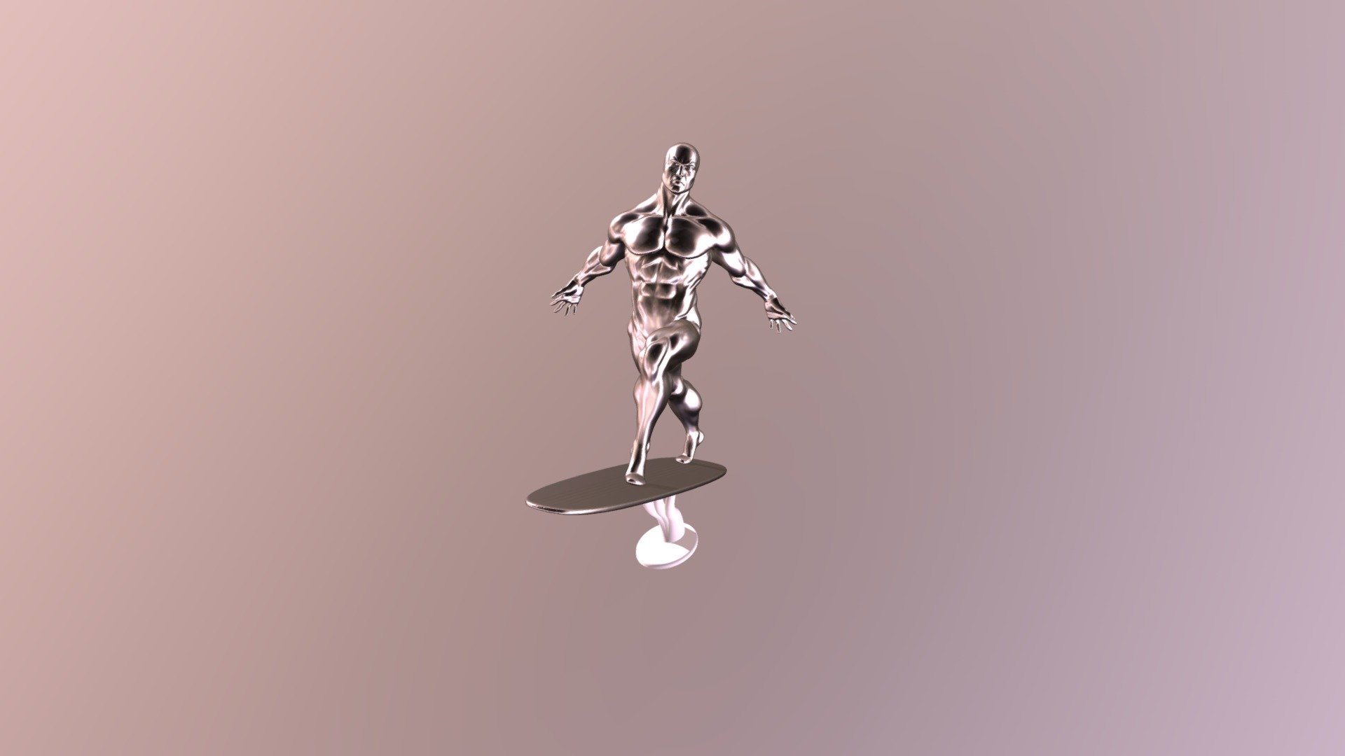 Silver Surfer - 3D model by TheCollector (@JavierVC00) [95605d0 ...